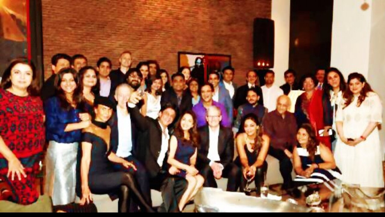 See pictures: Shah Rukh Khan's dinner party for Apple CEO Tim Cook was ...