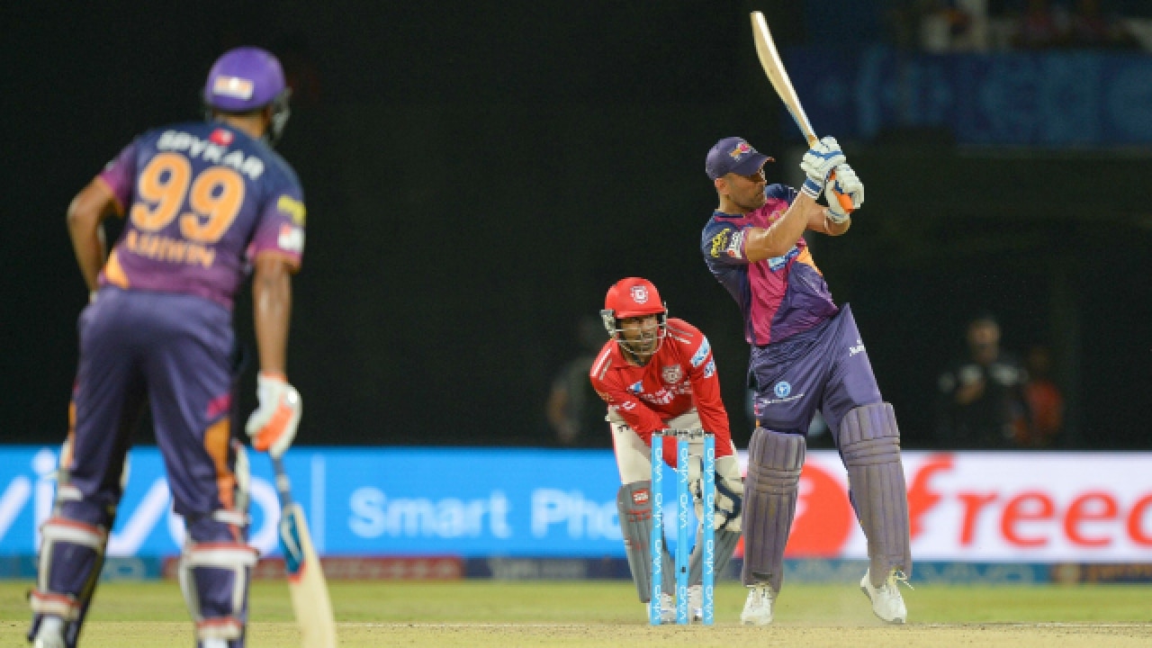 #RPSvKXIP, IPL 2016: Dhoni hits two sixes off the last two balls to ...