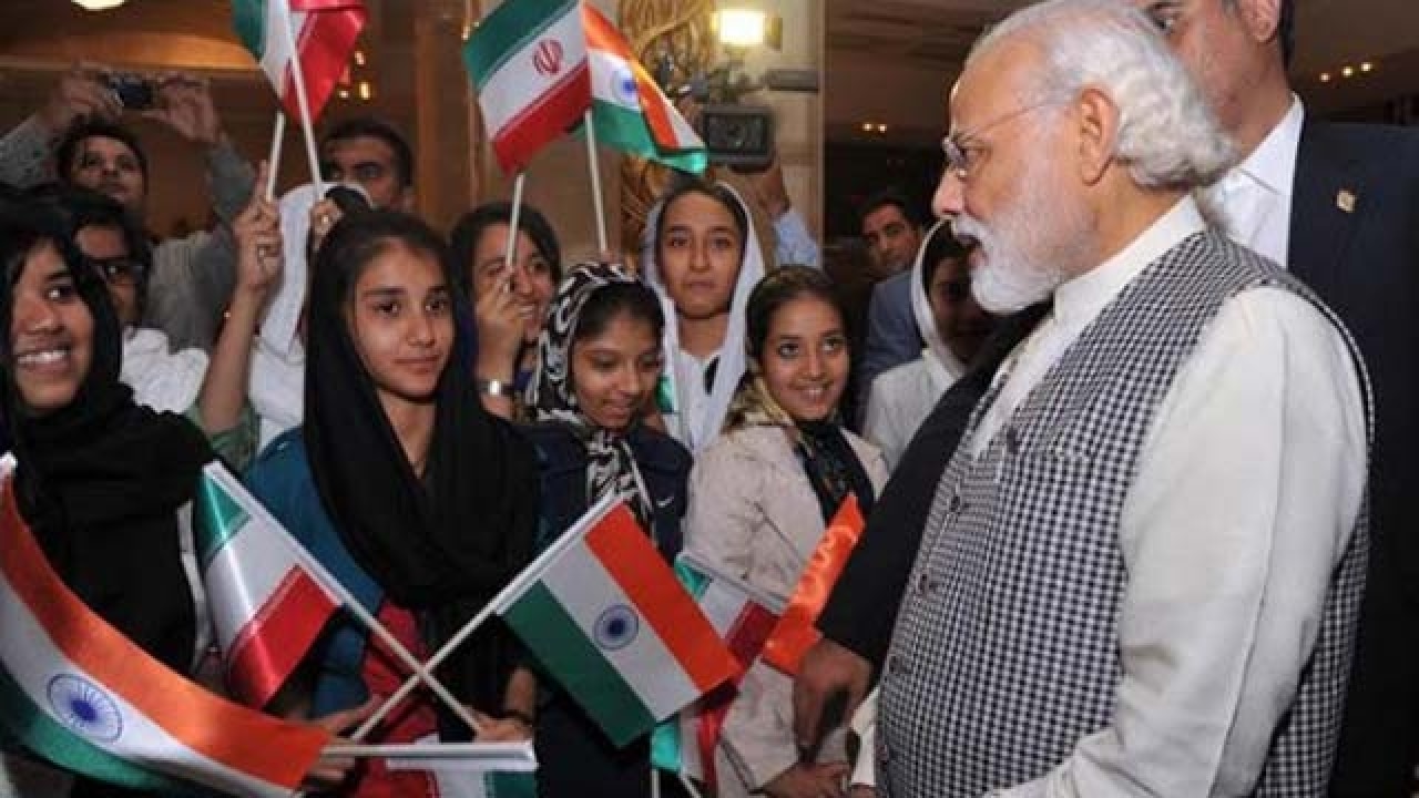 Modi in Iran: After visit to Gurudwara, PM interacts with students in ...