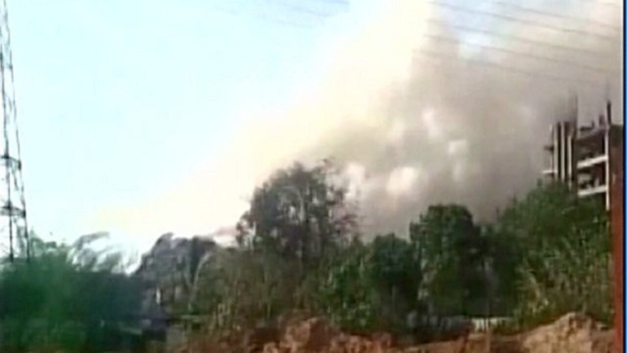 Maharashtra: Areas around Agarwadi dumping ground engulfed in thick smog