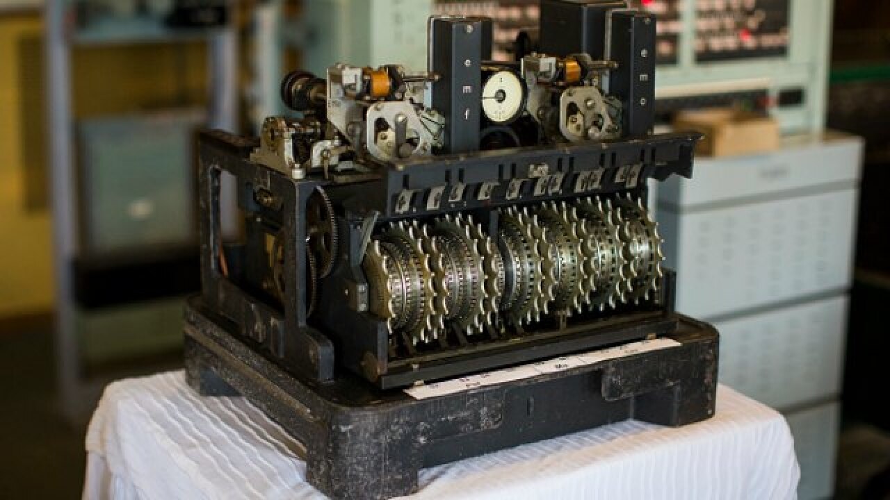 Adolf Hitler's secret coding machine meets its adversary