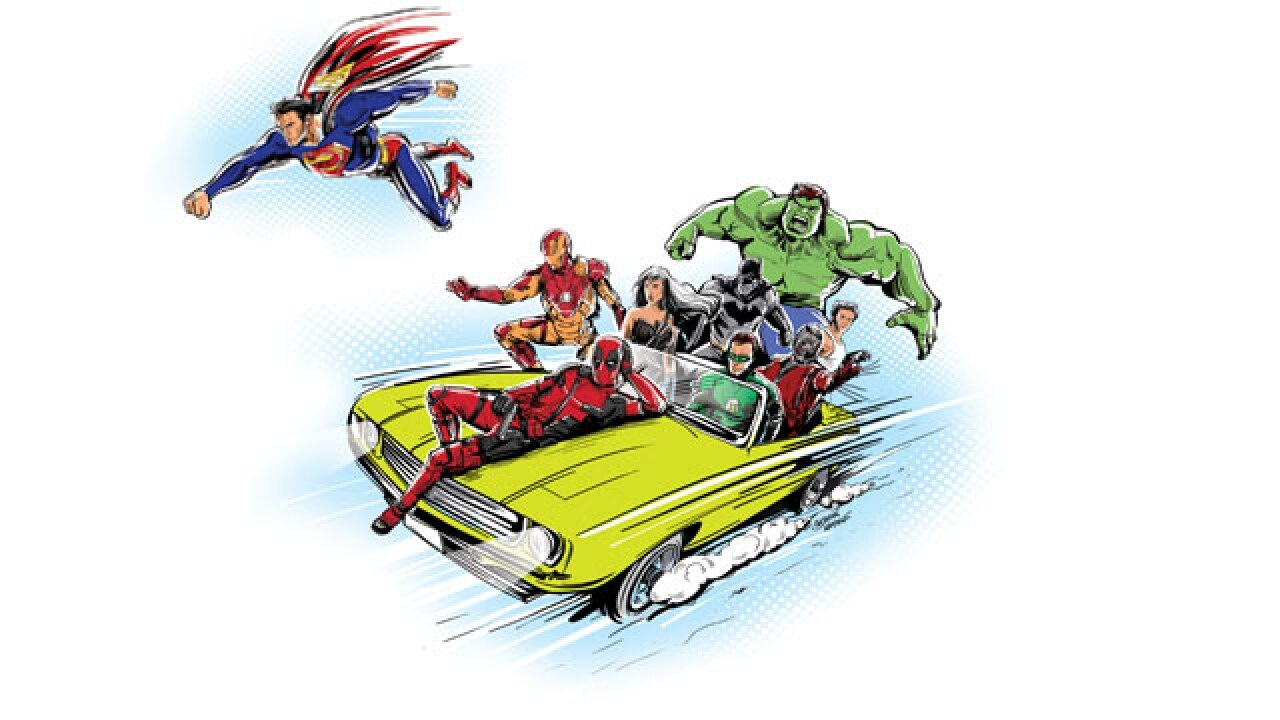 From Iron Man to Deadpool: Superheroes we would like to see on a road trip