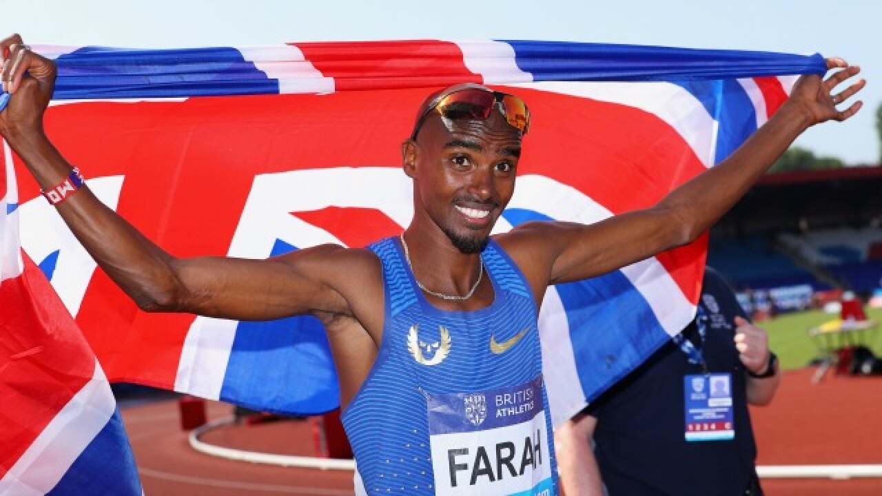 Mo Farah breaks David Moorcroft's 34-year-old British record