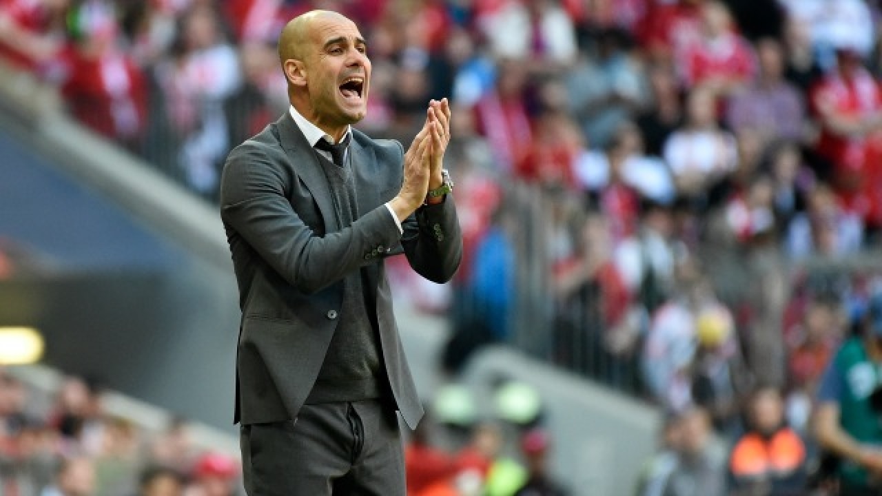 Guardiola returns to Bayern Munich but in Man City colours