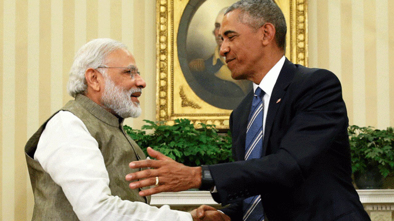 Modi in US: India-US firm up ties as 'major defence partners'