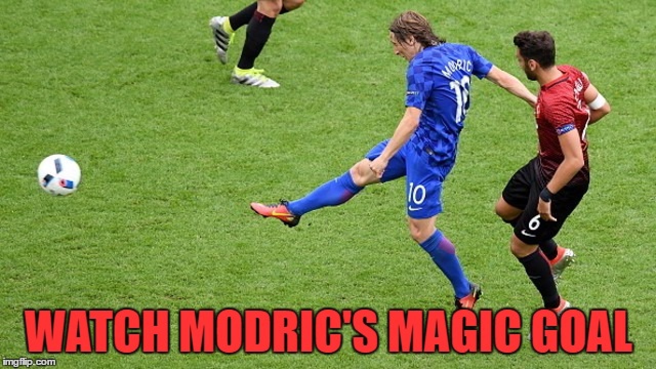 Euro 2016 | Watch: Luka Modric goal helps Croatia beat Turkey 1-0