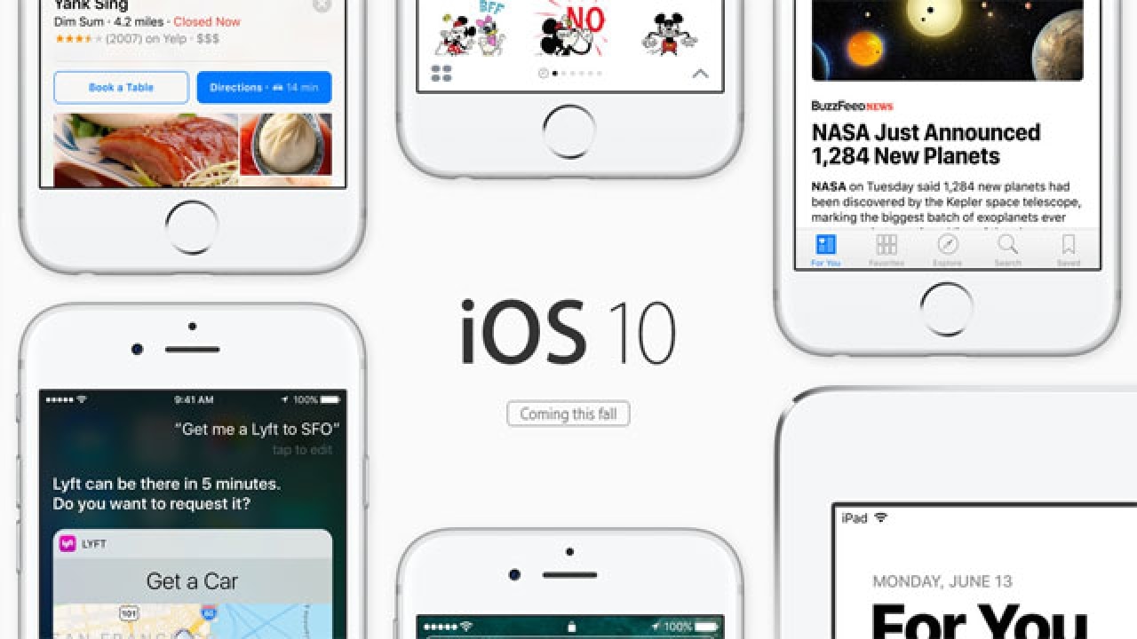 iOS 10 coming to your iPhone and iPad later this year: Find out what's new