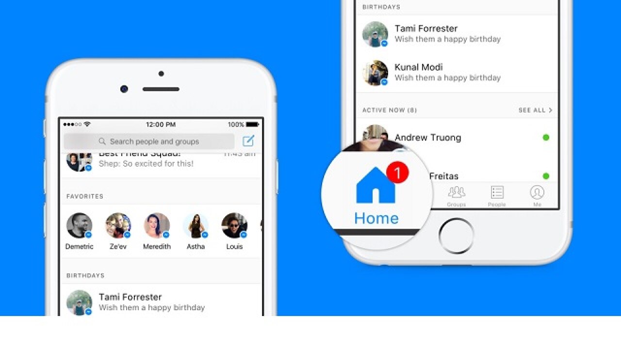 Facebook Messenger redesigned: Offers new ‘Home’ tab interface