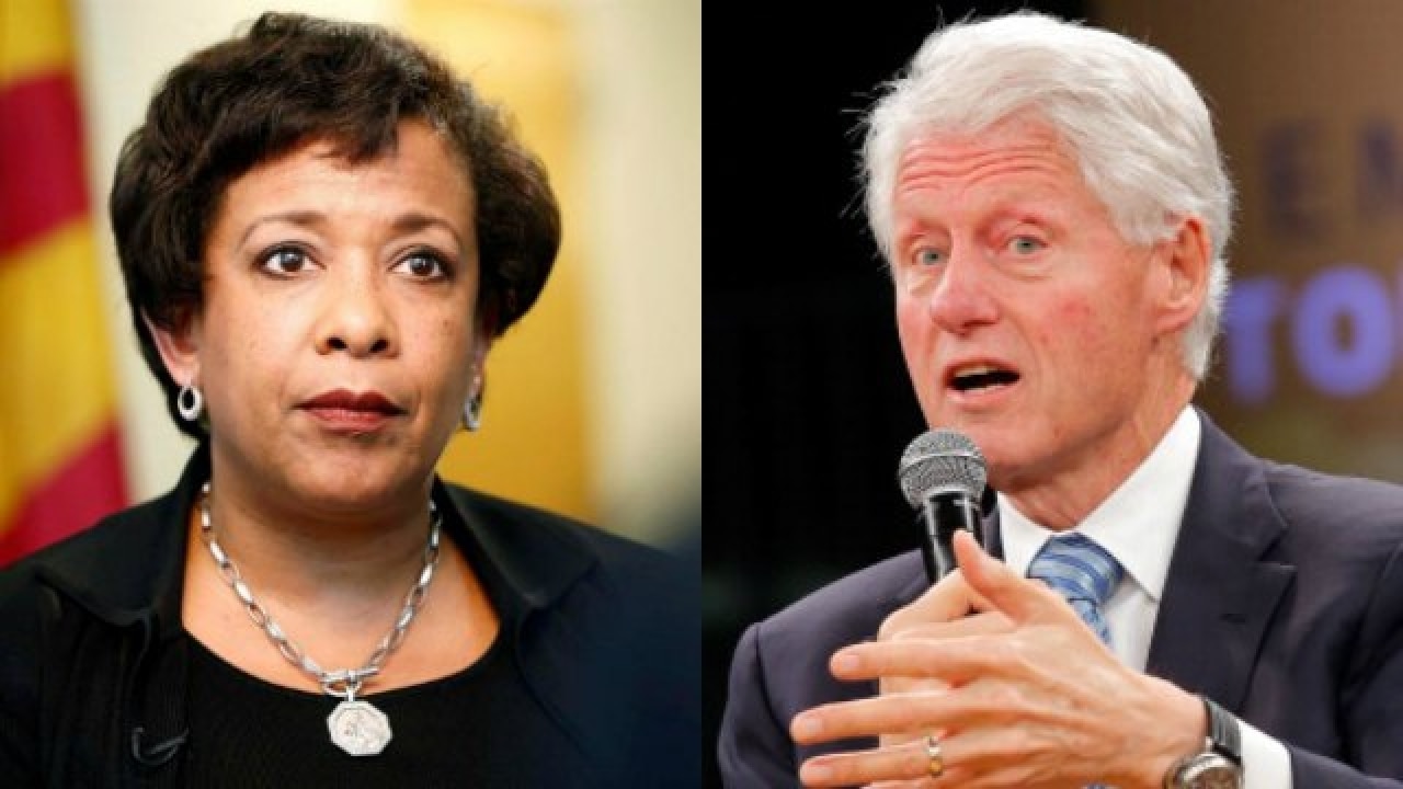 Bill Clinton, US attorney general Loretta Lynch meeting raises questions