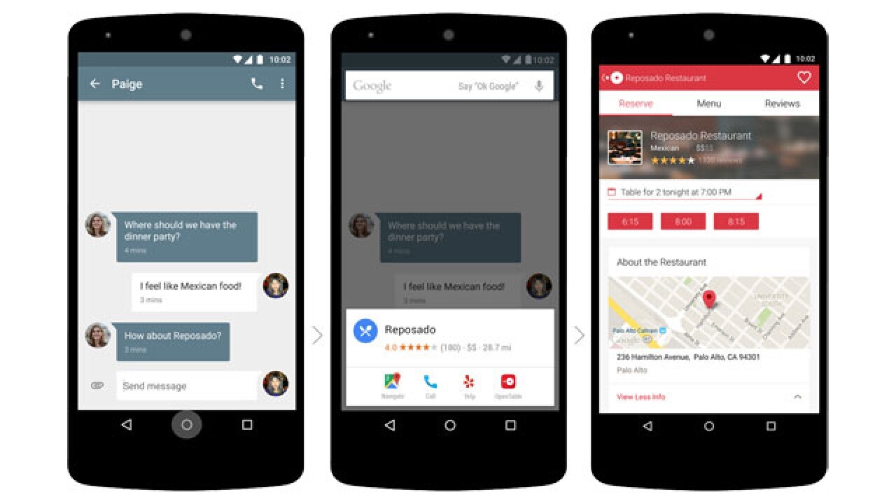 Google Now on Tap adds new tricks: app translation, a Discover feature ...