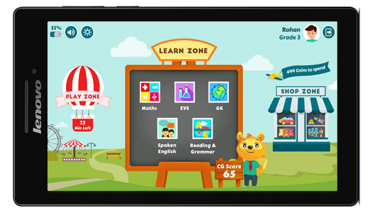 Lenovo and ConveGenius launch CG Slate tablet for kids in India at Rs 8499