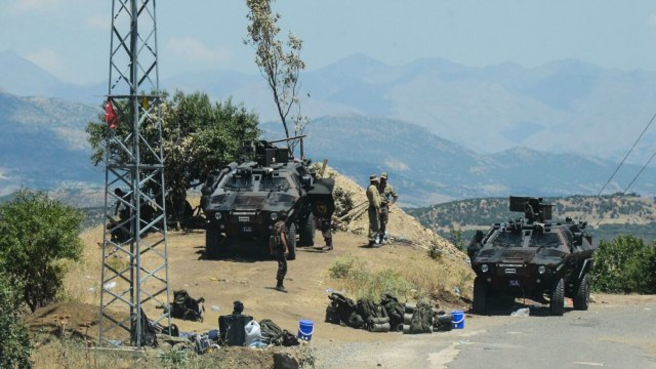 Kurdish militant bomb attack on Turkish army outpost kills two