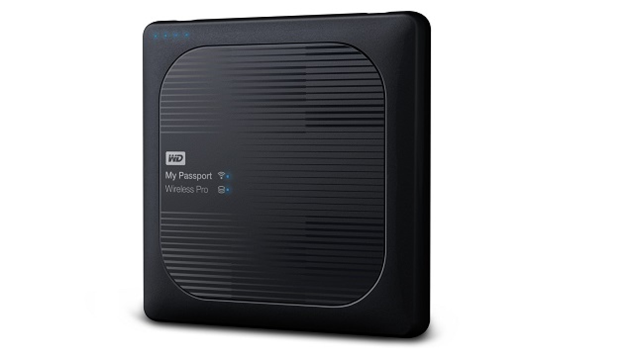 High tech hits the road with a 2TB portable wireless hard drive