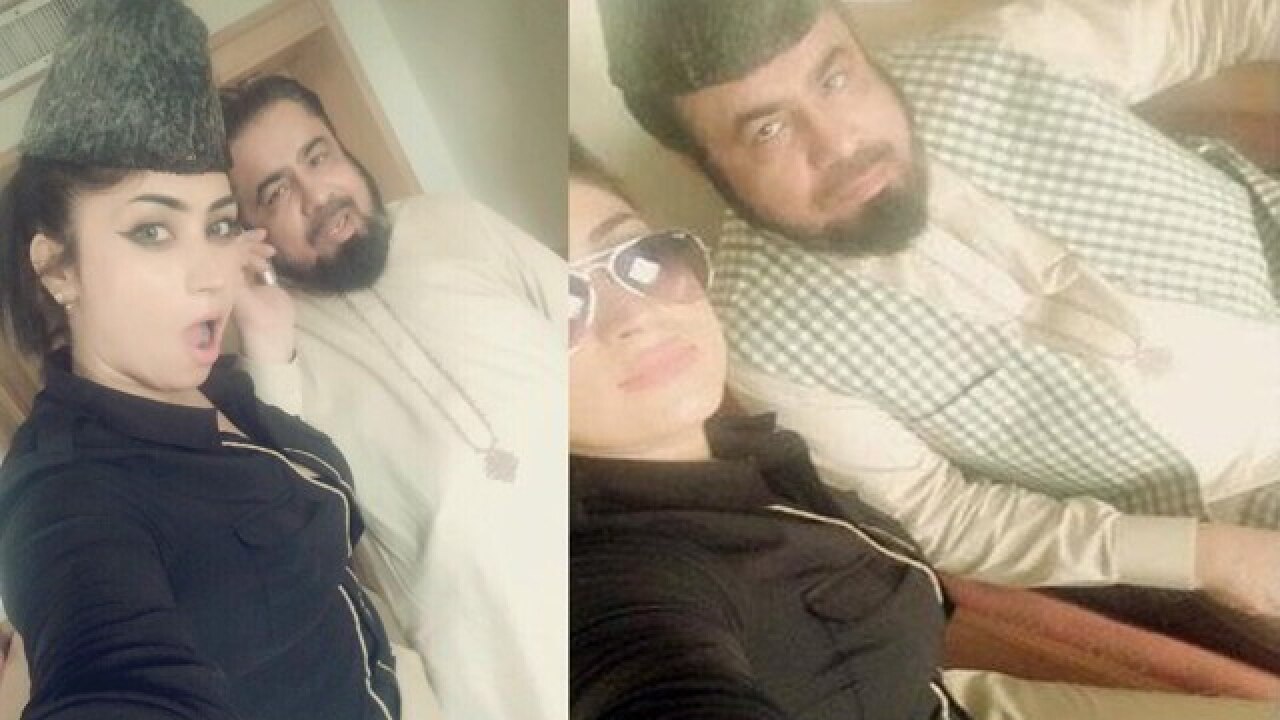 This is what the Pakistani cleric who took selfies with Qandeel Baloch ...