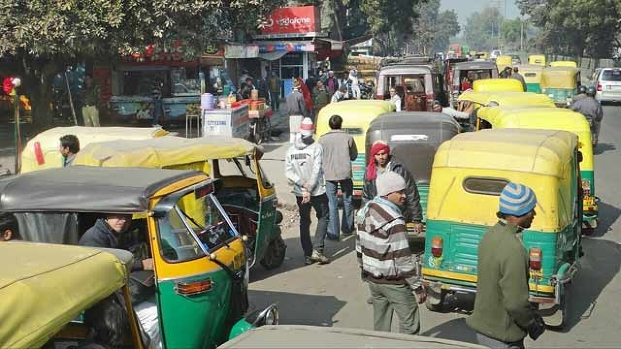Auto strike in Delhi, commuters hit hard