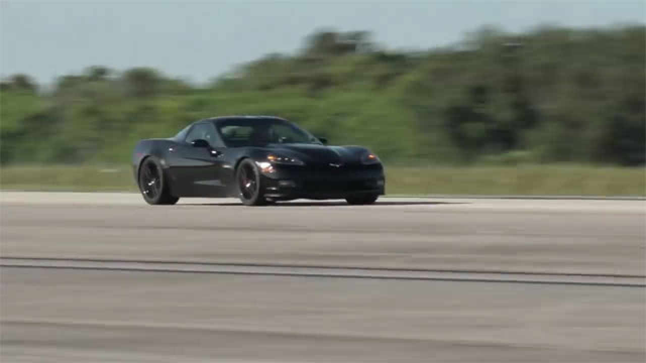 Watch: This custom-modified electric Corvette smashed the land speed ...