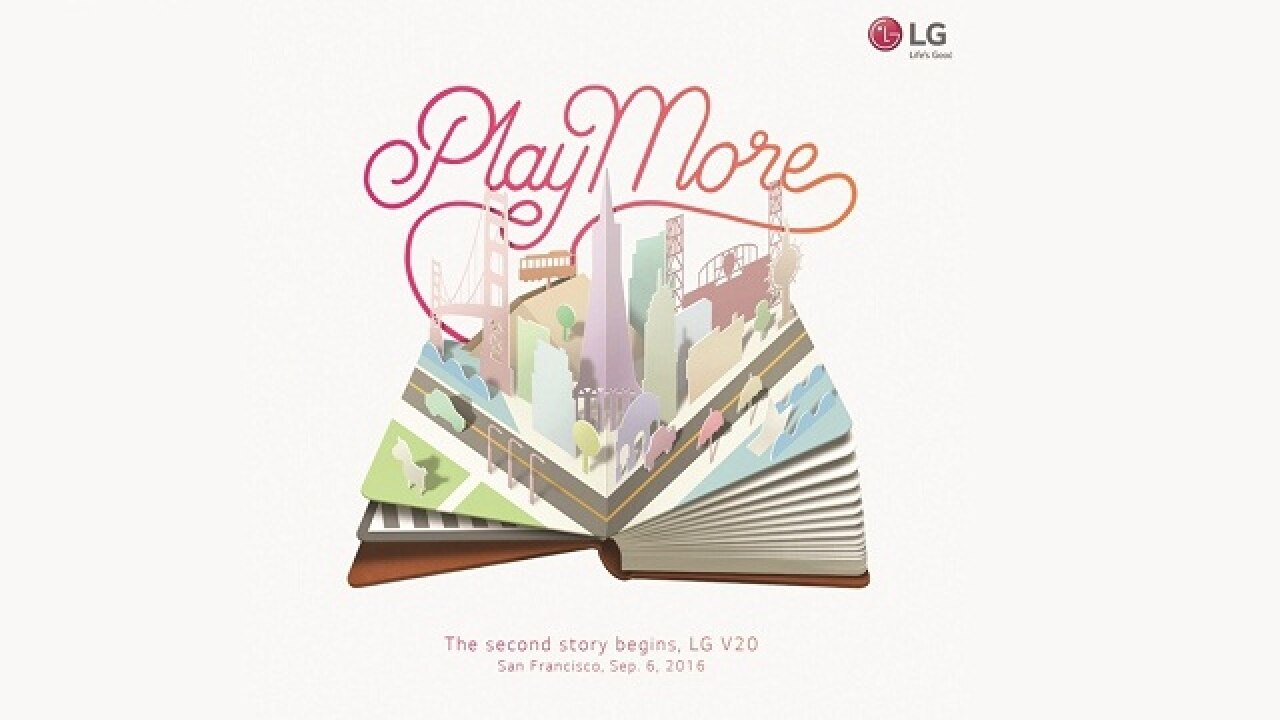 LG V20 to be unveiled early September