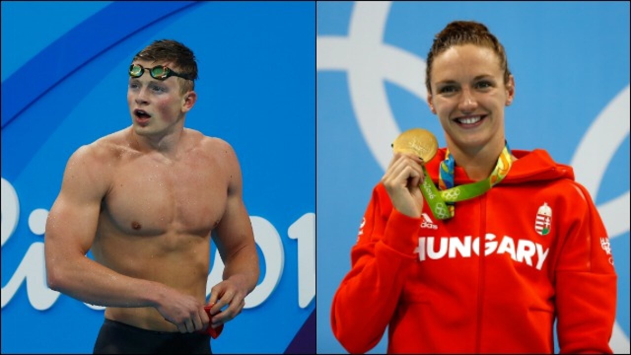 Rio 2016: Britain, Hungary shatter world records in swimming