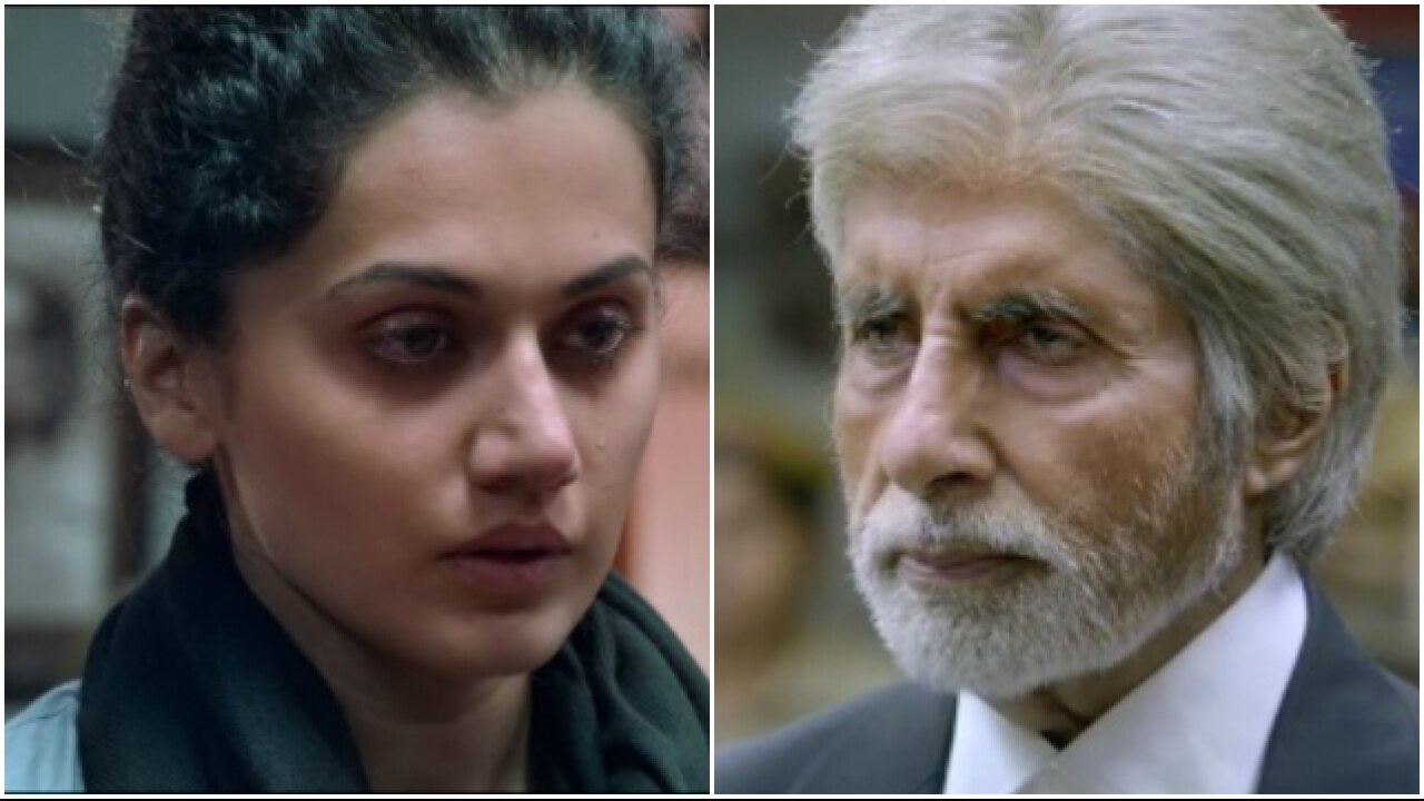 Pink: This riveting, intriguing trailer featuring Big B and Taapsee ...