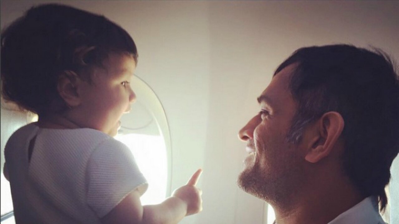 Watch: MS Dhoni teaching Ziva march-past is the most awesome thing you ...