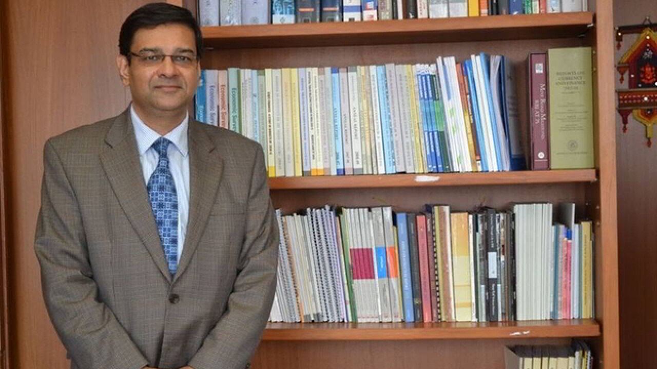 Urjit Patel appointed new RBI chief