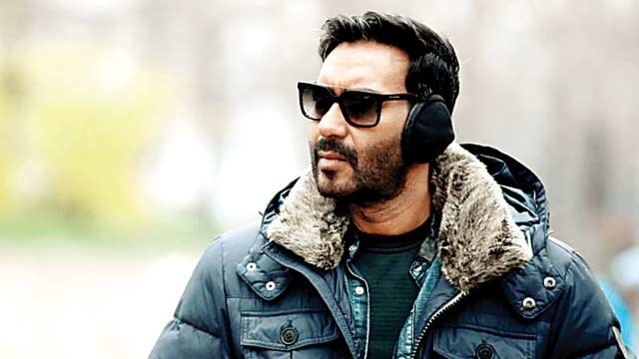 Ajay Devgn shoots a music video for 'Shivaay'