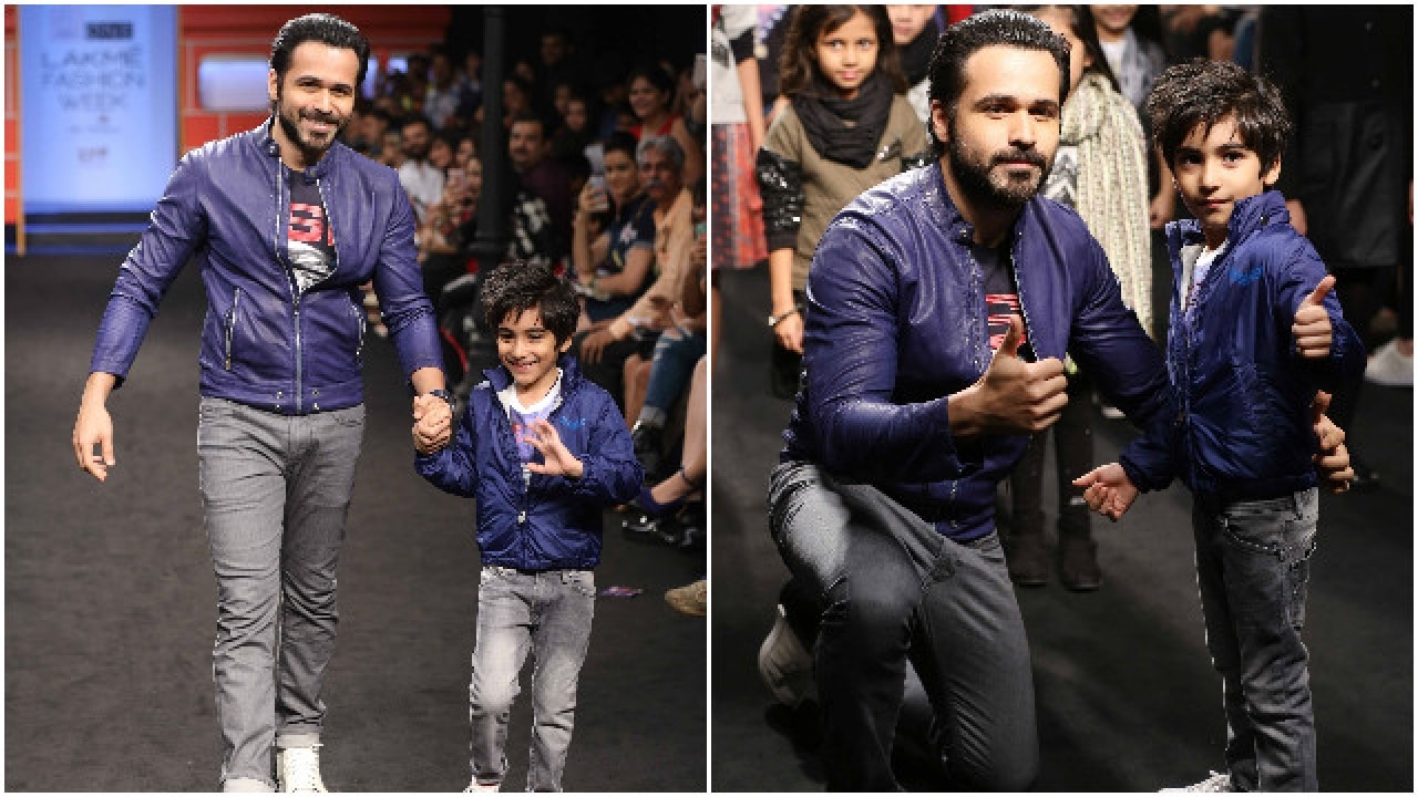 Lakme Fashion Week 2016: Emraan Hashmi walks the ramp with his son at ...