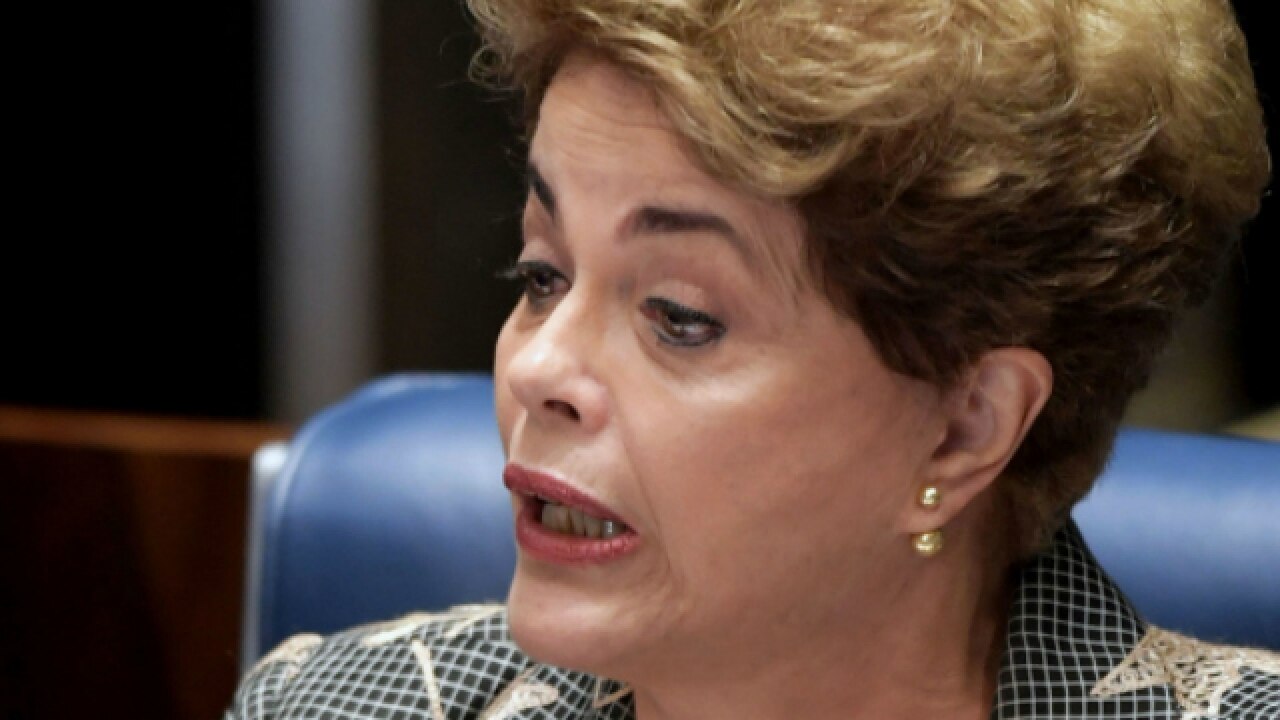 Dilma Rousseff says 'future of Brazil at stake' in Senate impeachment trial