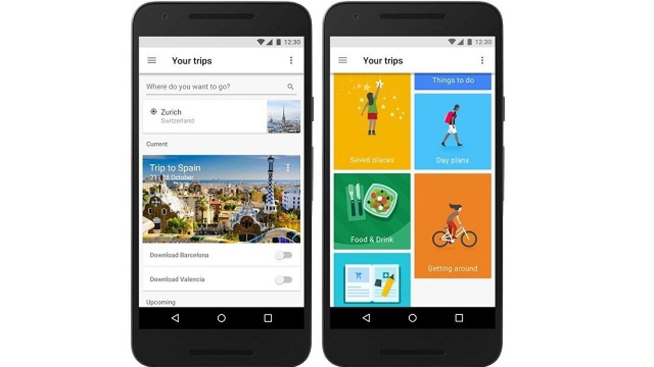 Google Trips, the new app aimed to simply your next vacation