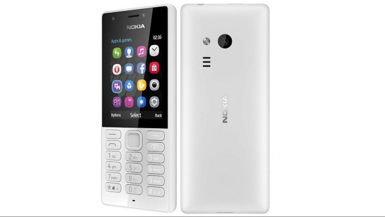 Nokia 216 Dual SIM launched in India at Rs 2,495