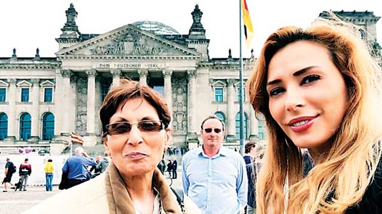 Iulia back in Romania