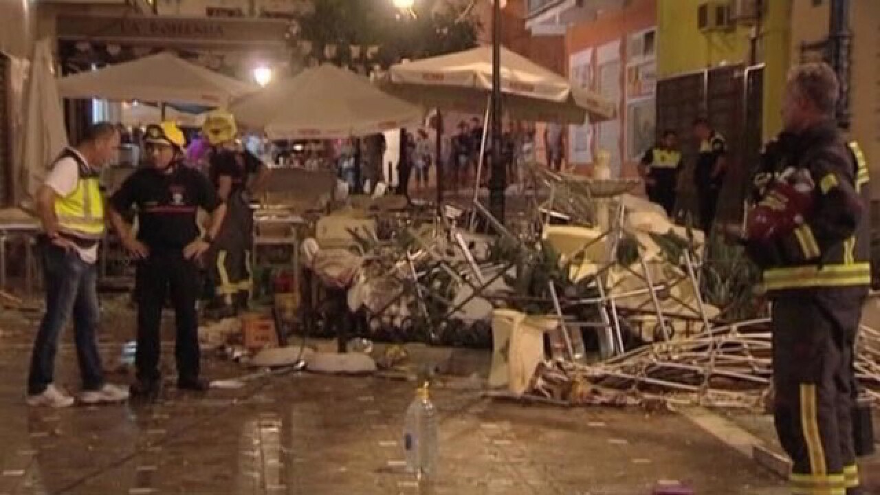 Explosion in Malaga in Spain leaves 90 injured