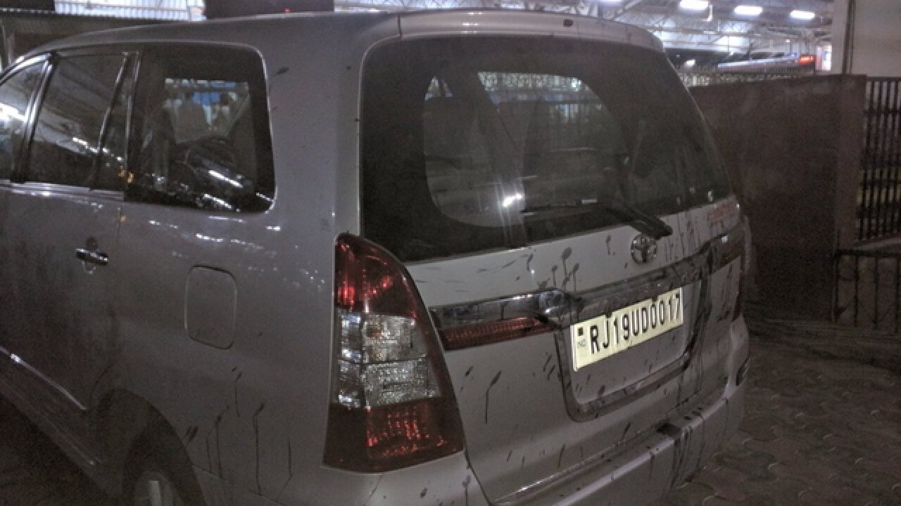 Ink attack on Kejriwal in Rajasthan after surgical strike comment