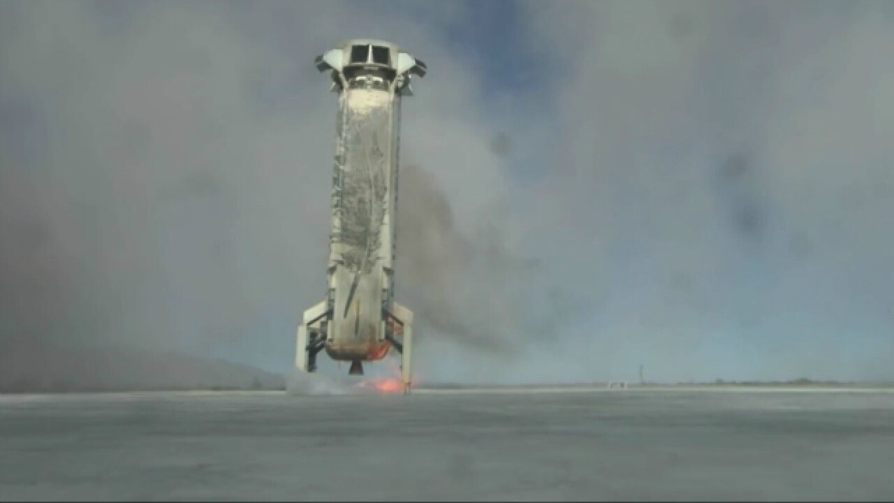 Blue Origin successfully tests capsule safety, lands booster as well