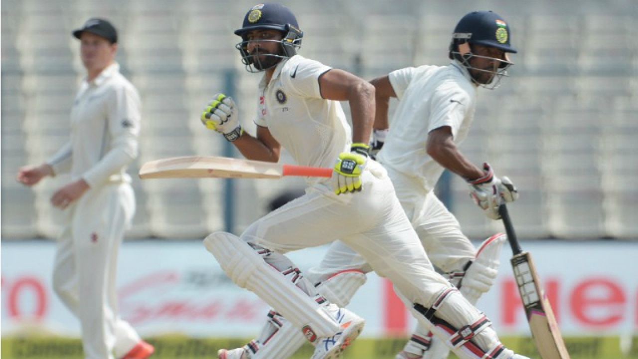 Watch: Ravindra Jadeja takes the high road with Trent Boult