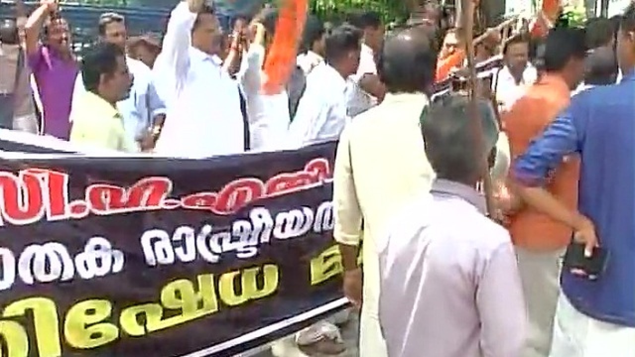 State-wide hartal in Kerala against killing of BJP activist; buses ...