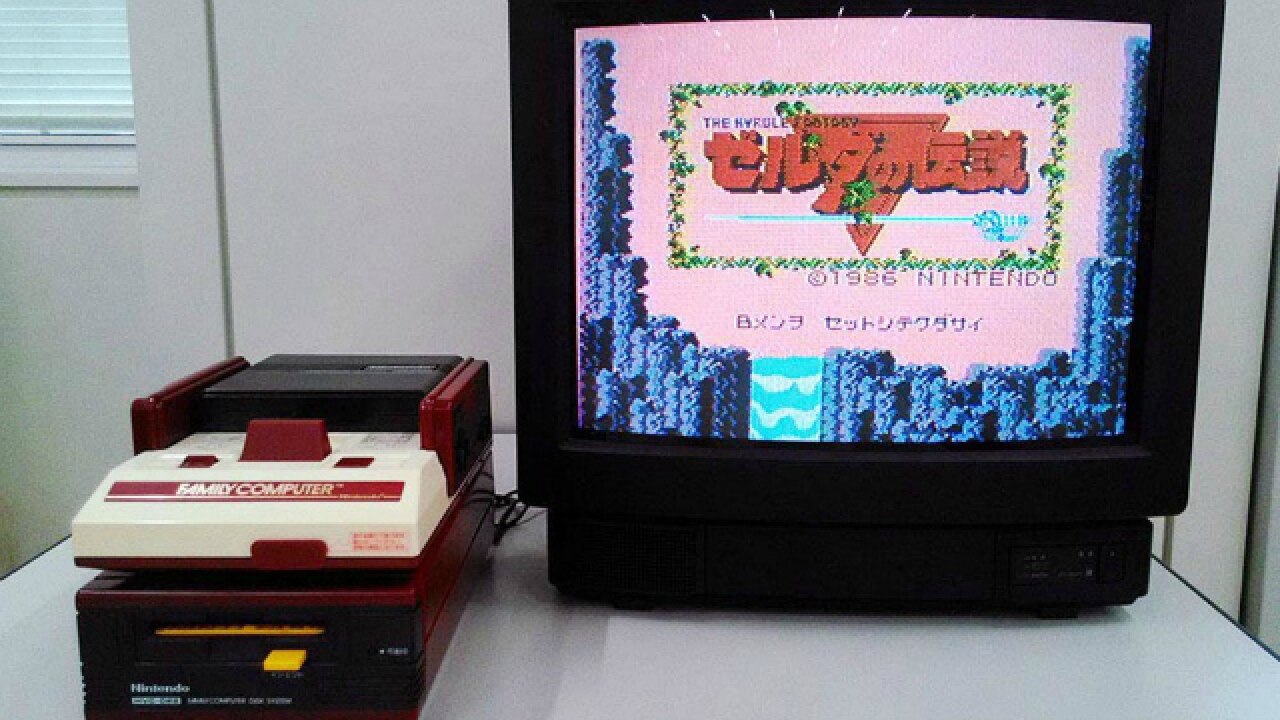 Nintendo gets nostalgic with vintage Famicom, 'Zelda'