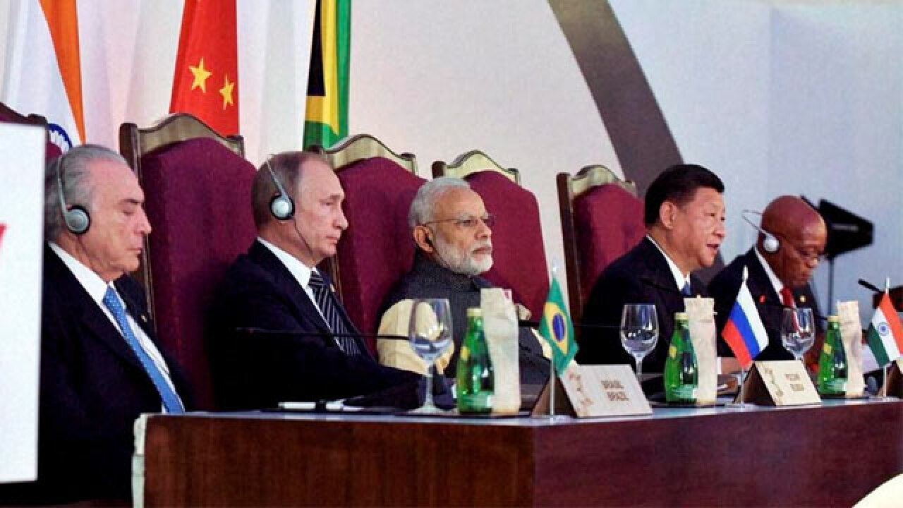 Brics Summit 2016 Member Nations Adopt Goa Declaration To Focus On