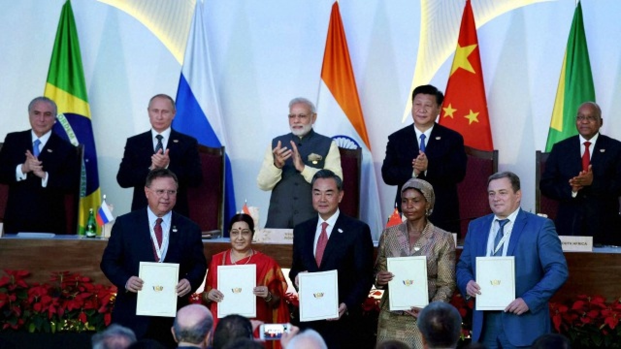 In Pictures | BRICS Summit 2016: PM Modi trains focus on Pakistan and ...