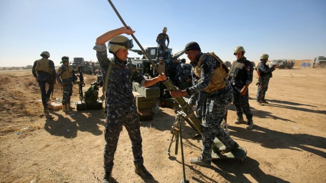 Some 1,500 Turkey-trained Iraqi forces taking part in Mosul operation
