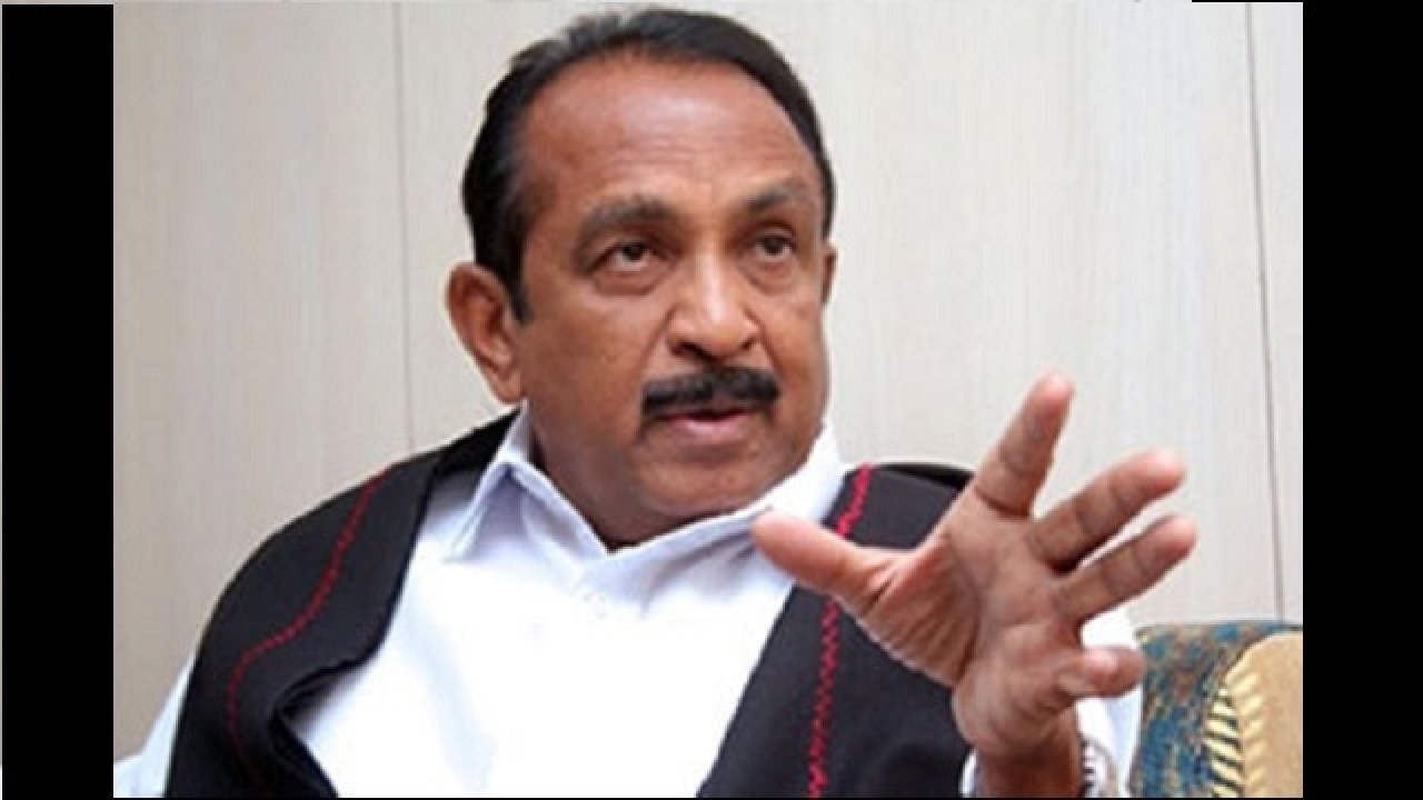 Vaiko did not support LTTE, acquitted by court in sedition case