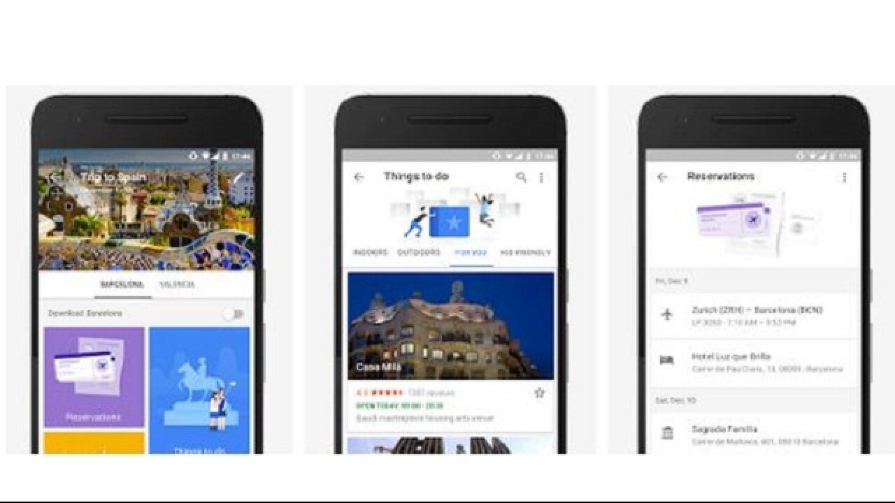 Google makes planning vacations easy and fun