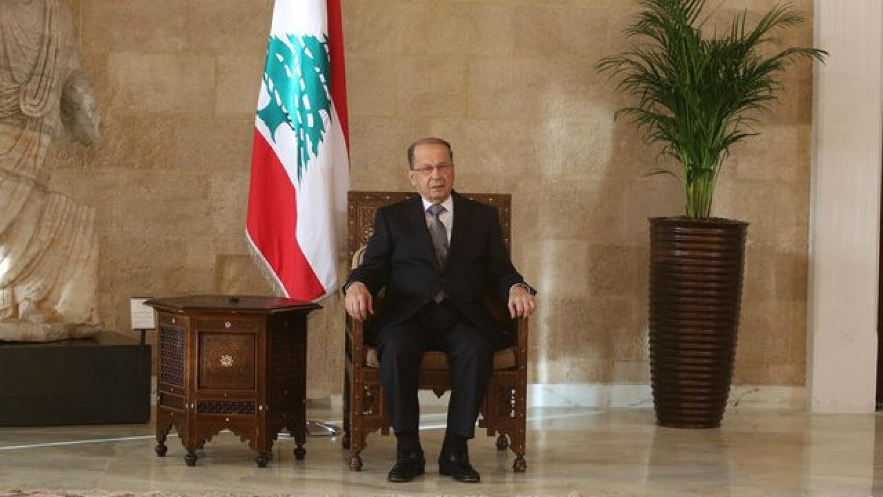 Lebanon's Michel Aoun wins presidency to end two year political vacuum