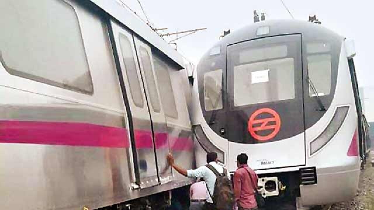 Trains collide, metro’s new tech under scanner