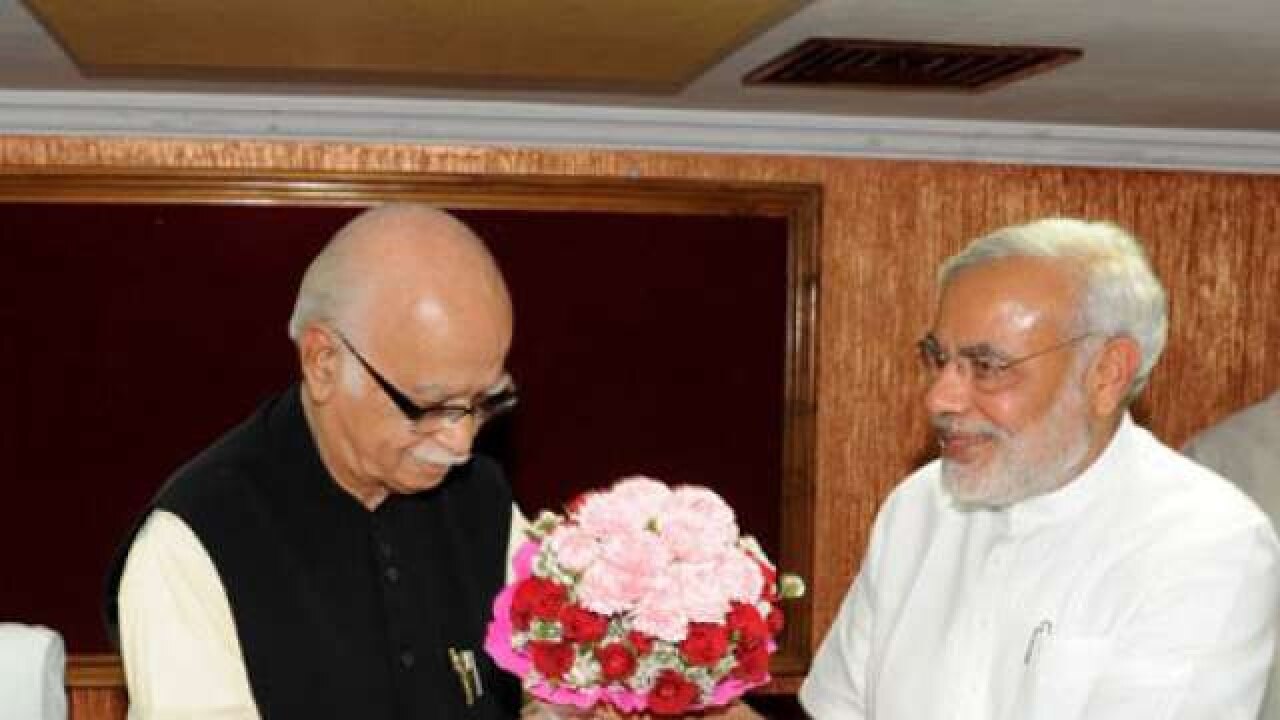 PM Modi greets 'inspirational' LK Advani on his birthday