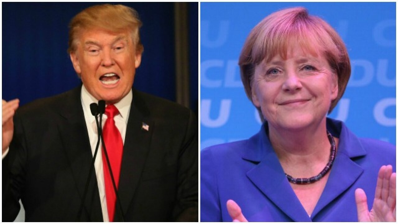 Angela Merkel and Donald Trump discuss longstanding ties between US-Germany