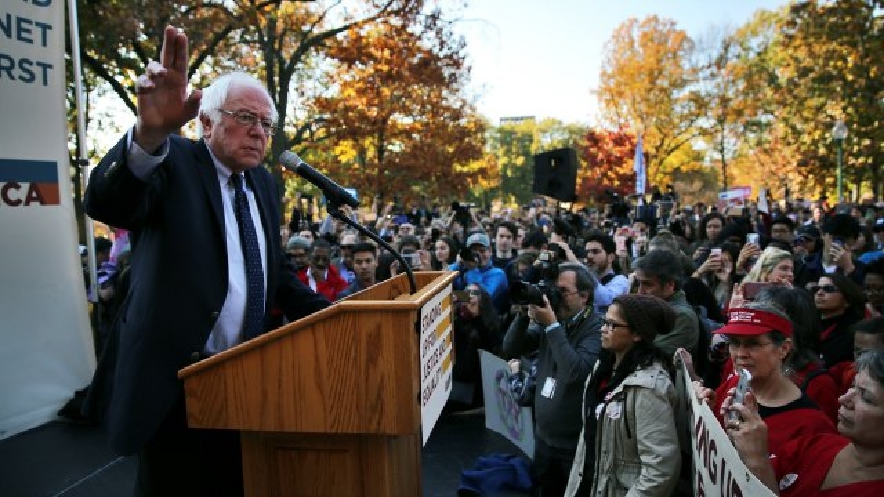 Bernie Sanders to build base outside of Washington in new Democratic post