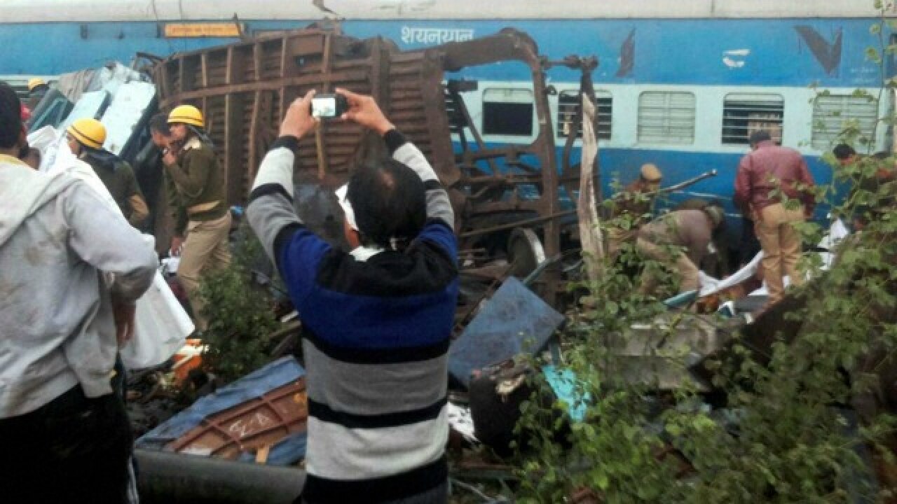 Indore-Patna express derailment: Two children pulled out alive from ...
