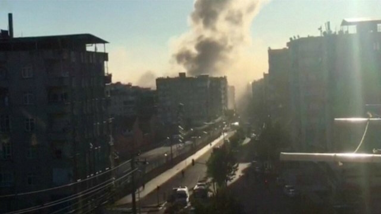 Blast kills two at governor's office in southern Turkish city