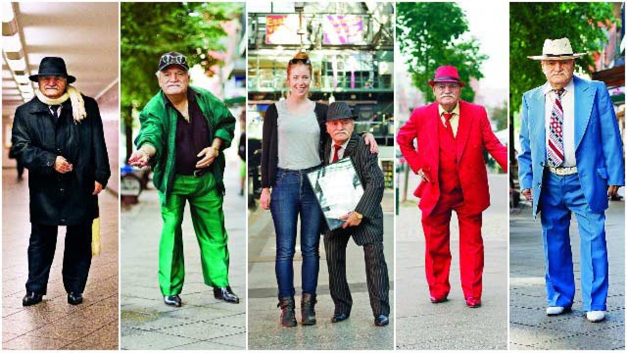 Rocking a snazzy look every day at 86